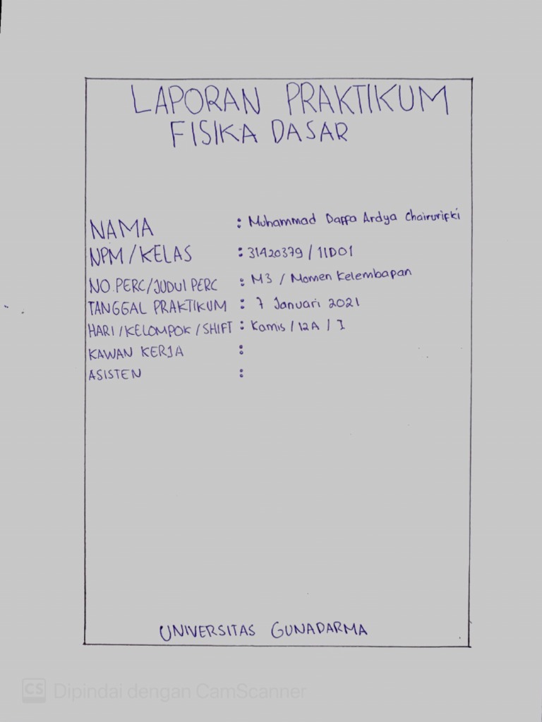 Muhammad Daffa Ardya Chairurifki - M3 Momen Kelembaman | PDF