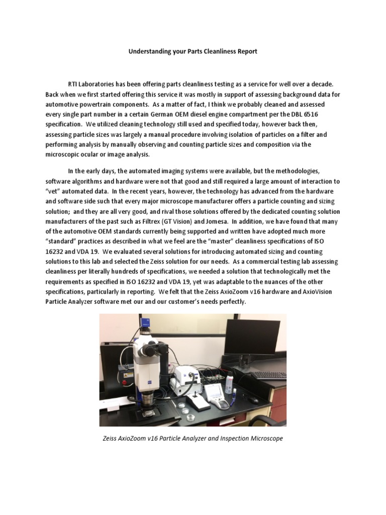 Vda Part 4 | PDF | Specification (Technical Standard) | Filtration