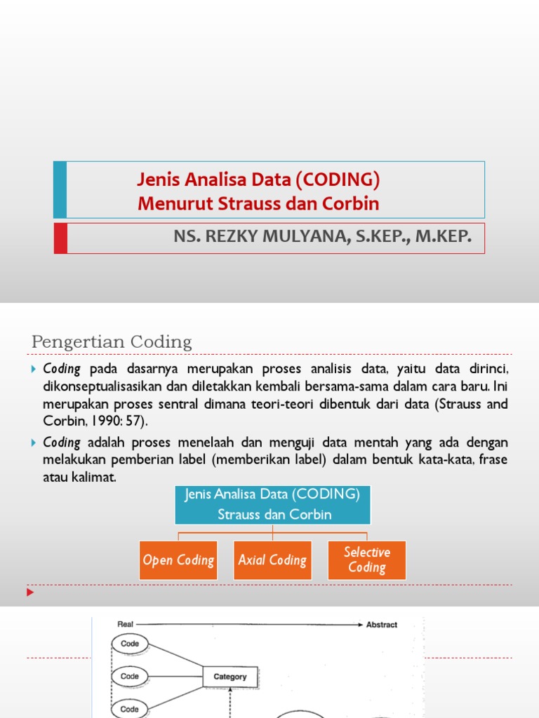 Analisis Data: Open, Axial, Selective Coding | PDF