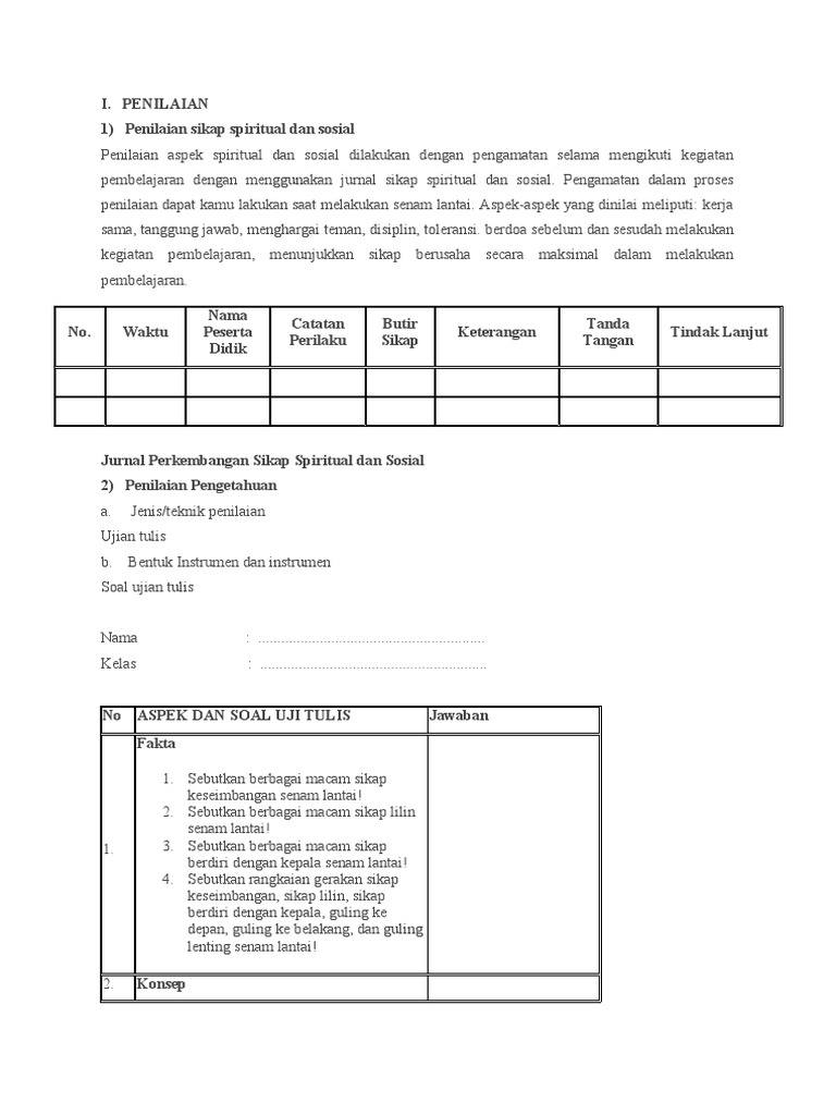 Pedoman Pengskoran | PDF
