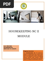 Housekeeping Script | PDF