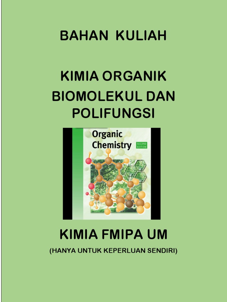 Kimia Organik Polifungsi Dan Biomolekul | PDF