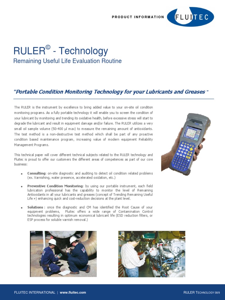 Ruler - Technology: Remaining Useful Life Evaluation Routine | PDF ...