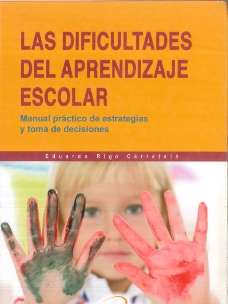 Las Dificultades Del Aprendizaje Escolar | PDF