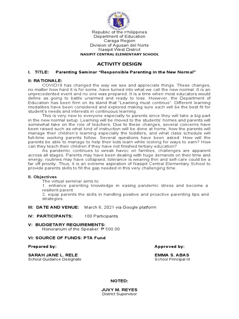 Activity Design | Download Free PDF | Journalism | Human Nature