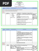 Grade 1 Weekly Home Learning Plan | PDF