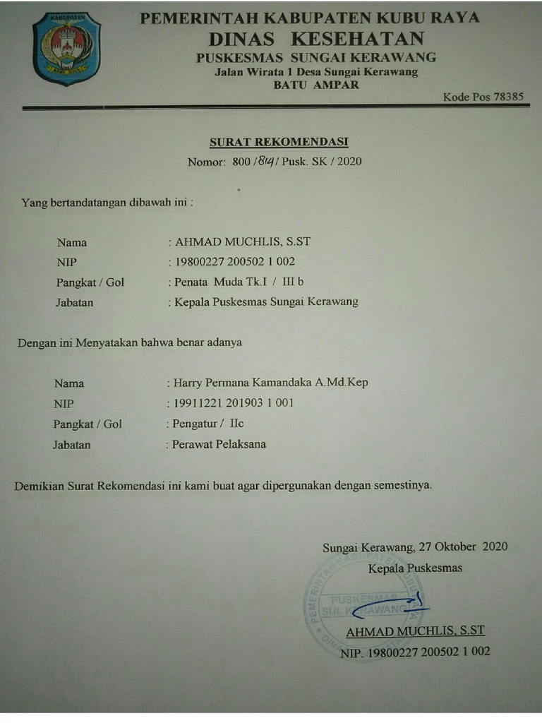 Rekom SIP DAKA | PDF