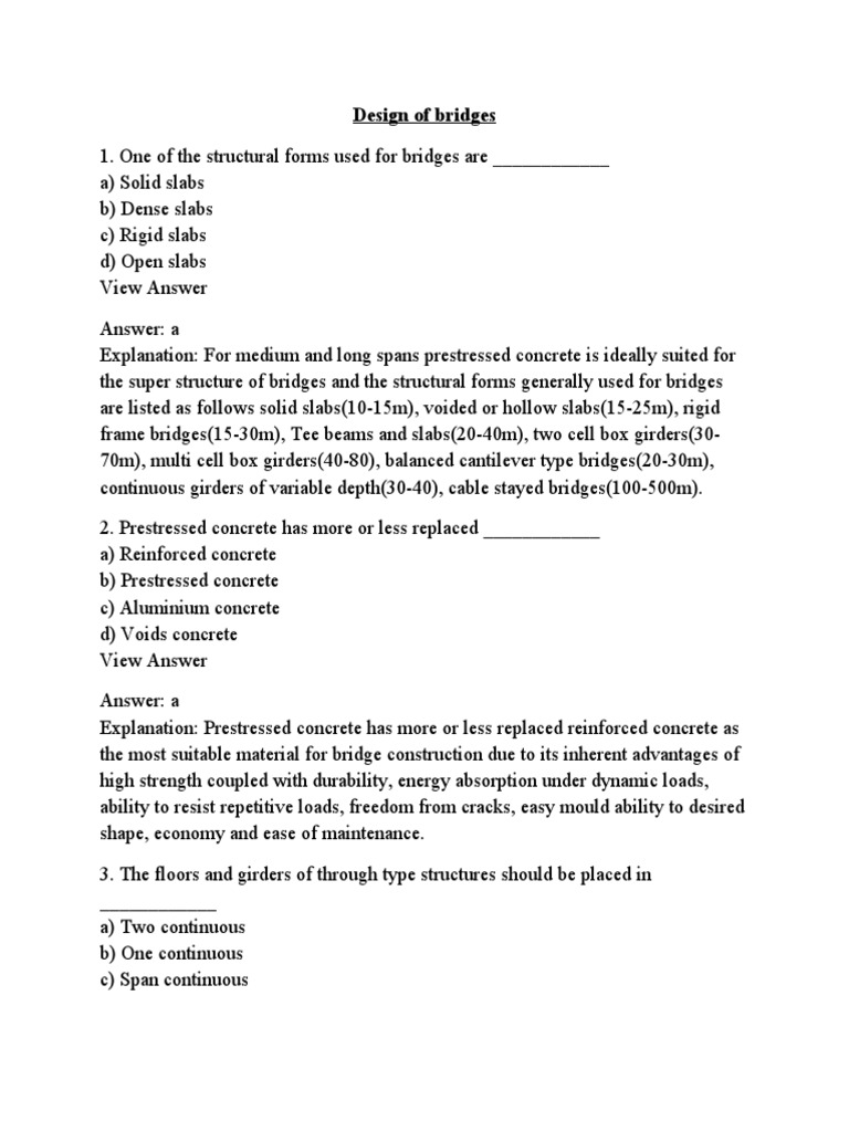 Design of Bridges | PDF | Foundation (Engineering) | Concrete