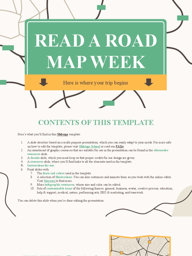 Read A Road Map Week by Slidesgo | PDF | Planets | Solar System