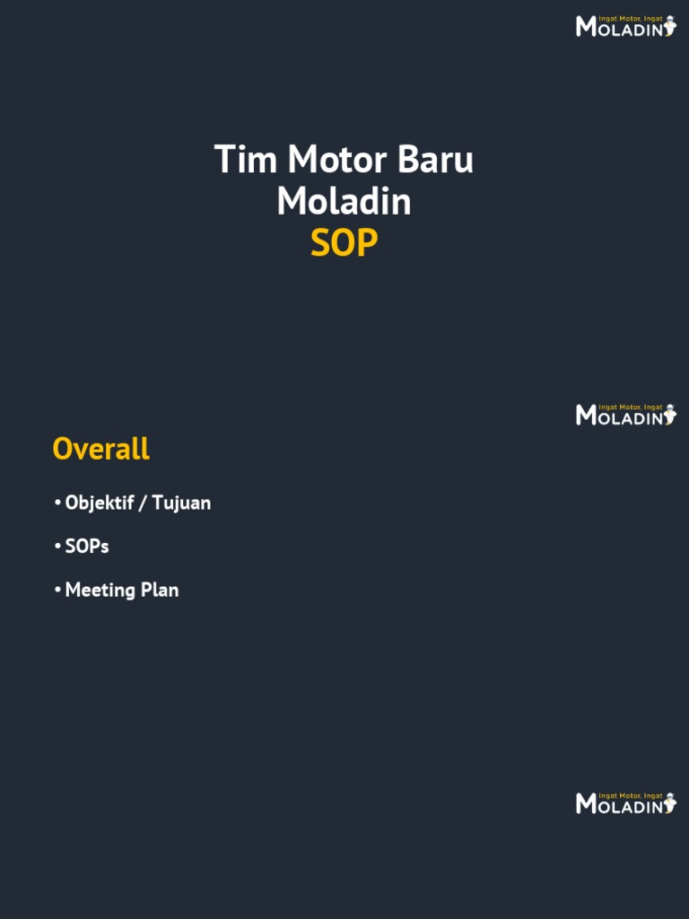 SOP Tim Sales | PDF