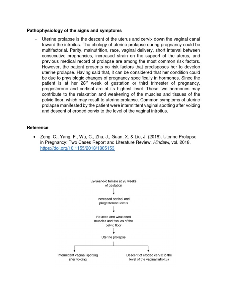 Pathophysiology of The Signs and Symptoms | PDF