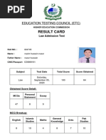 Notification 2322 HEC Grading Criteria | PDF | Educational Assessment ...