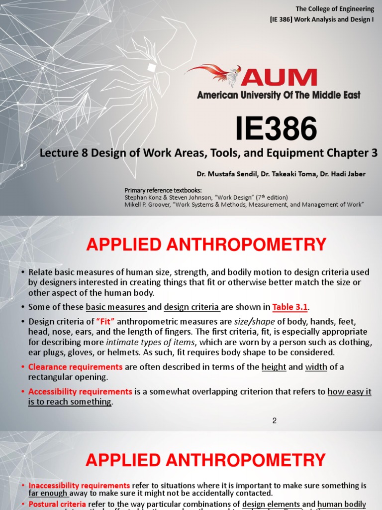 Design of Work Areas Tools and Equipment | PDF | Chair | Elbow