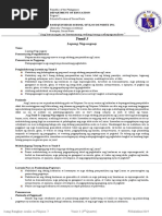 (Week 1) FIL 7 Q2 Nasusuri Ang Mga Detalye NG Tekstong Pampanitikan para Sa Kritikal | PDF