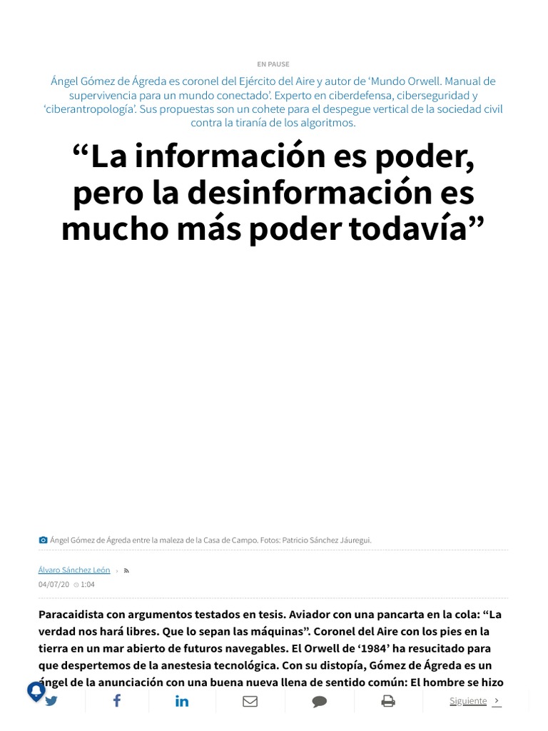 La Información Es Poder | PDF