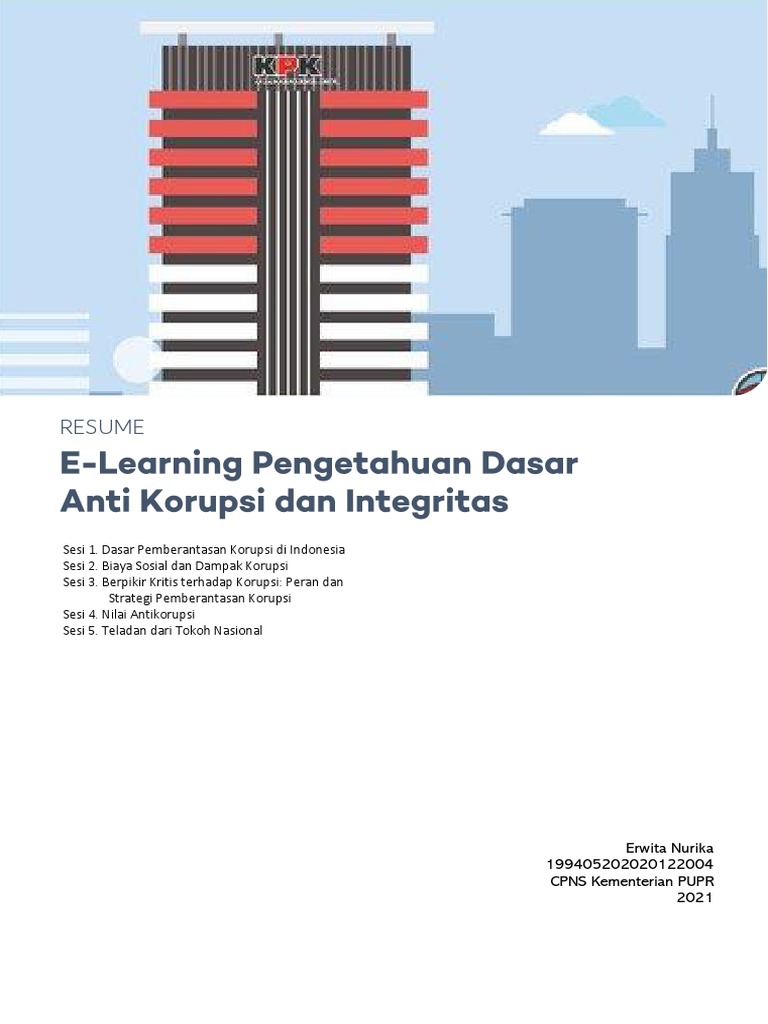 Resume E-Learning KPK | PDF