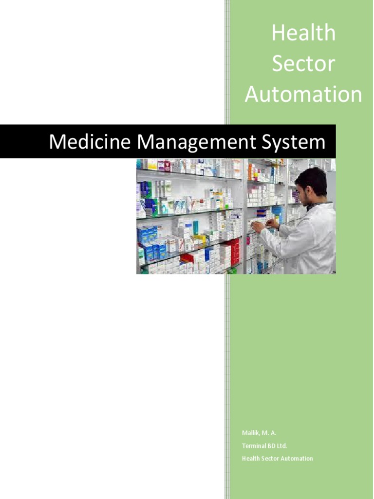 Medicine Management System: Health Sector Automation | Download Free ...