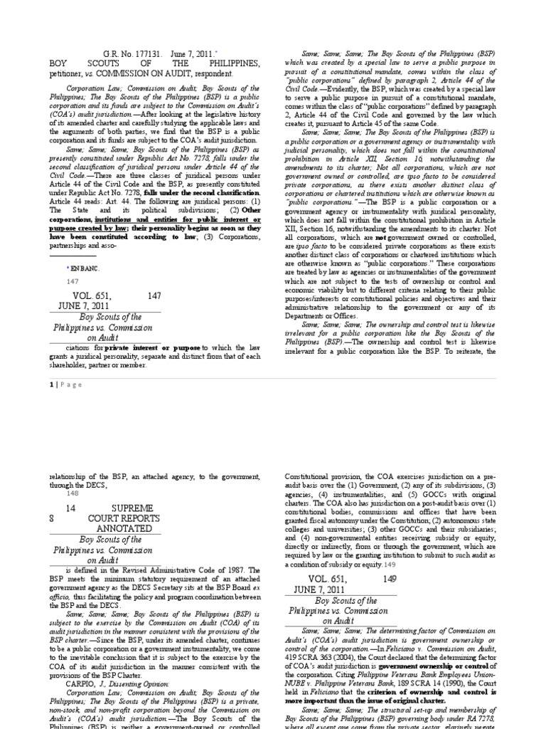 BSP v. COA | PDF | Jurisdiction | Corporations