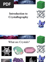 Chapter 1 Crystal Structure | PDF | Crystal Structure | Lattice (Group)