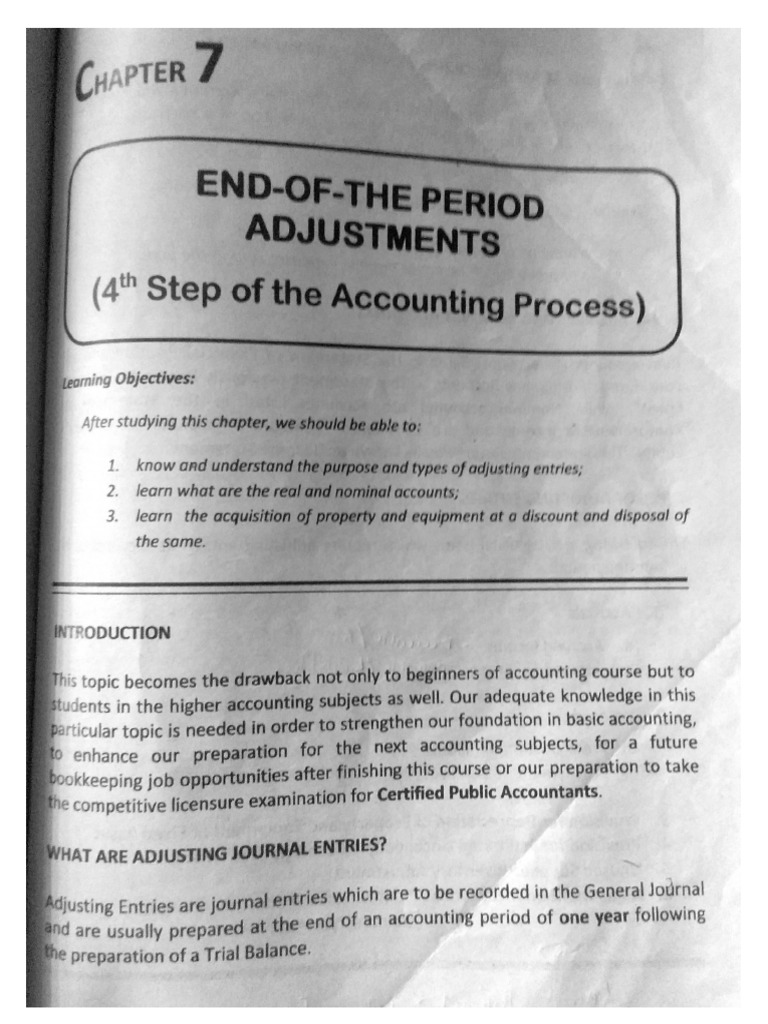 FAR - (Accounting Cycle) - Adjusting Entries Part1 | PDF