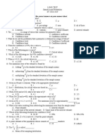 Statistics and Probability Midterm Exam | PDF | Normal Distribution ...