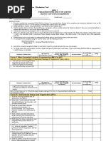 Validation Criteria Checklist | PDF | Verification And Validation ...