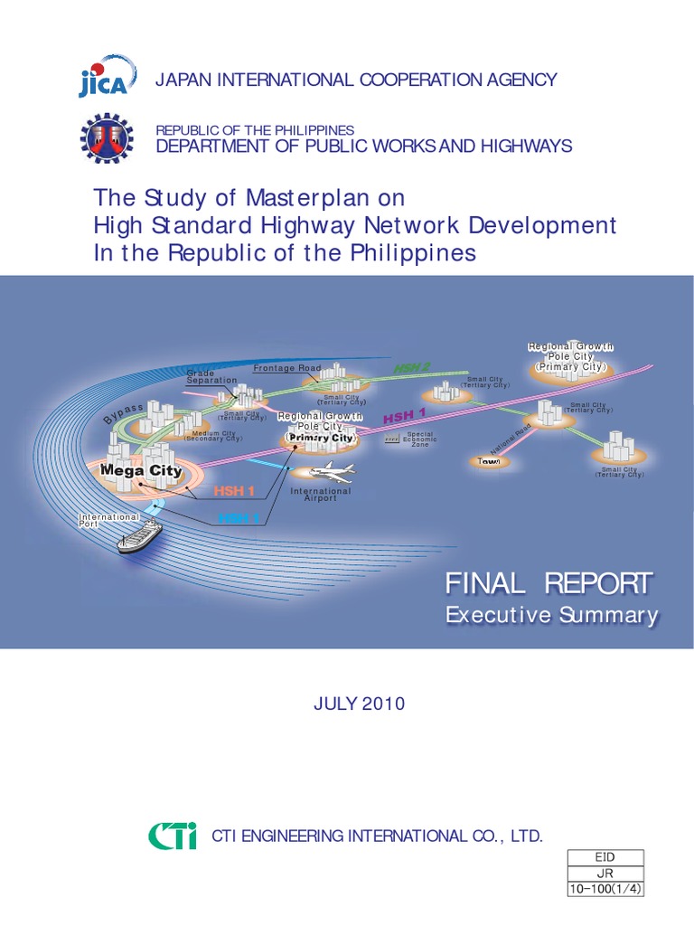 Highway Network Development Plan | PDF | Road | Transport
