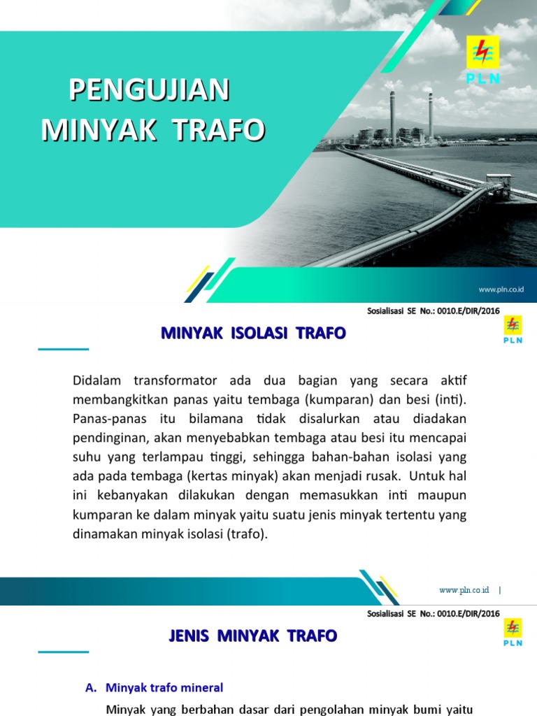 Minyak Isolasi | PDF