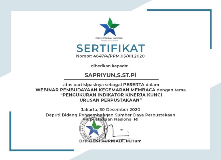 Profil Sapriyun, S.ST.Pi: Ahli Perikanan | PDF