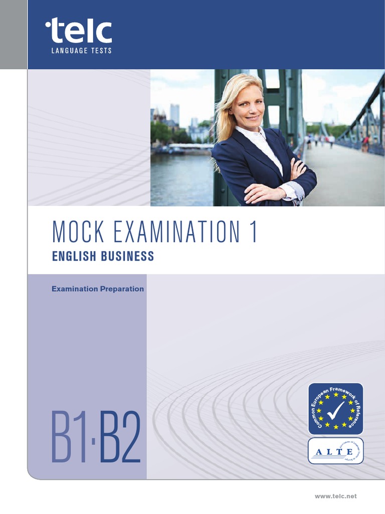 Telc Eng b1-b2 Business | PDF | Microcredit | Test (Assessment)