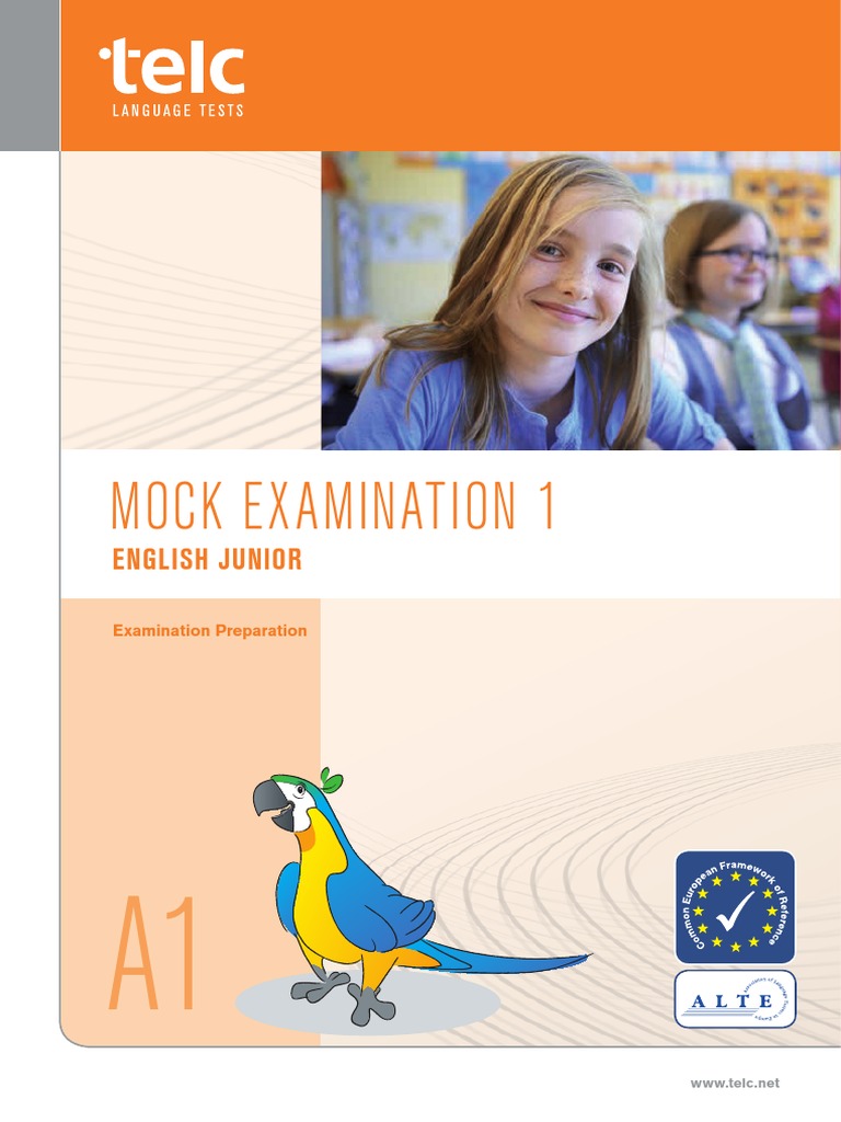 Telc English A1 Junior | PDF | Standardized Tests | Test (Assessment)