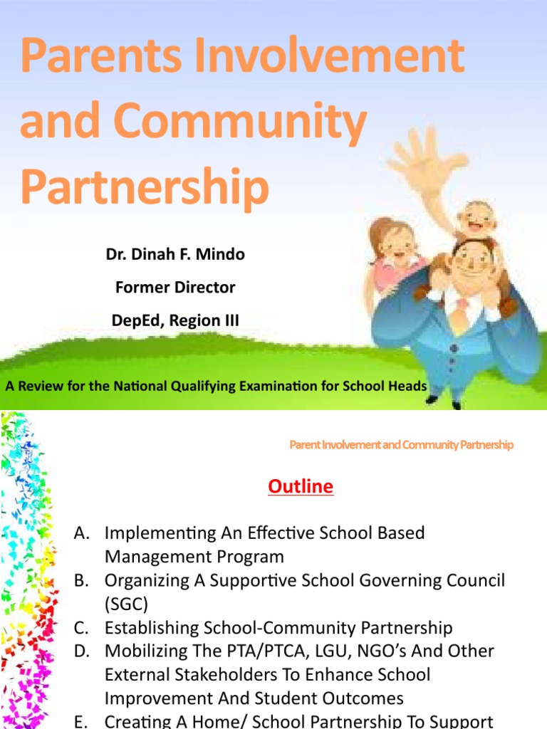 Parents Involvement and Community Partnership | PDF | Governance ...