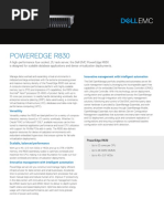 Dell EMC PowerEdge R450 Spec Sheet | PDF | Solid State Drive | Dell