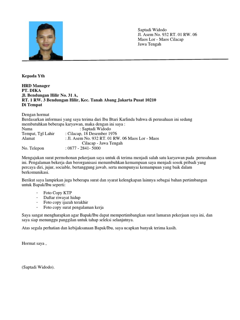 Kumpulan Contoh Document | PDF