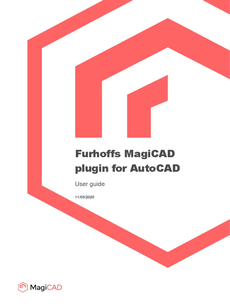 Furhoffs Magicad Plugin For Autocad: User Guide | PDF | Auto Cad | Plug In (Computing)