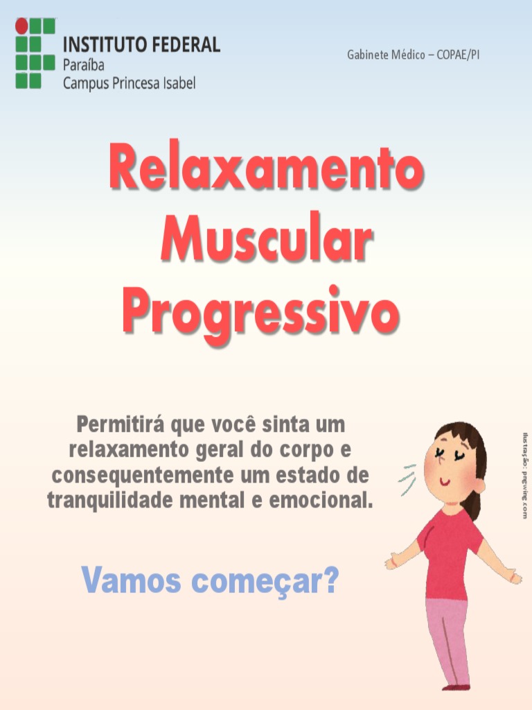 Relaxamento Muscular Progressivo | PDF | Músculo | Natureza