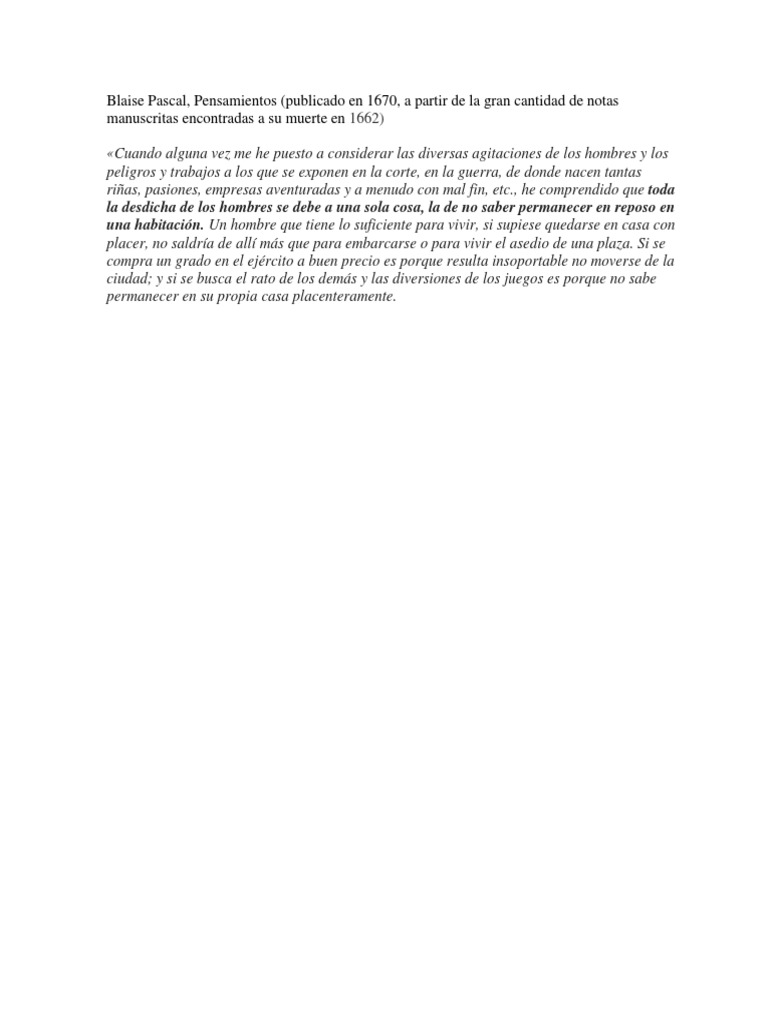 Blaise Pascal | PDF