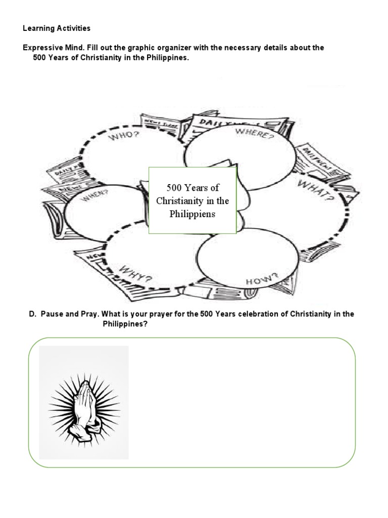 Religion Supplemenatry Lesson 2 - Activities | PDF