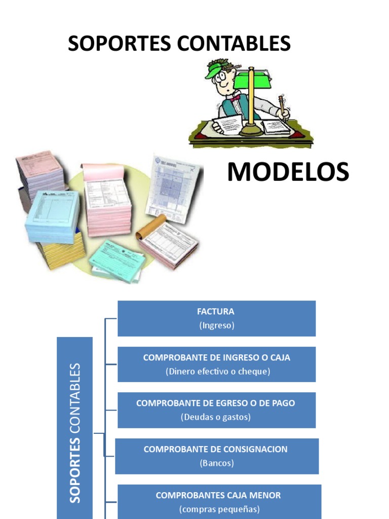 Soportes Contables Modelos | PDF | Cheque | Factura