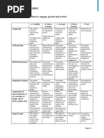 Digital Photography Project Rubric | PDF | Composition (Visual Arts ...