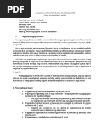 Halimbawa NG Panukalang Proyekto | PDF