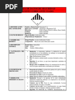 Msds-Trapos Contaminados | PDF | Contaminación | Agua
