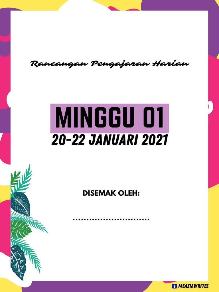 Divider RPH 2021 (Malay) | PDF | Griya & Taman