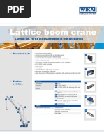 Luffing Mechanism 4th Lecture | PDF | Crane (Machine) | Torque