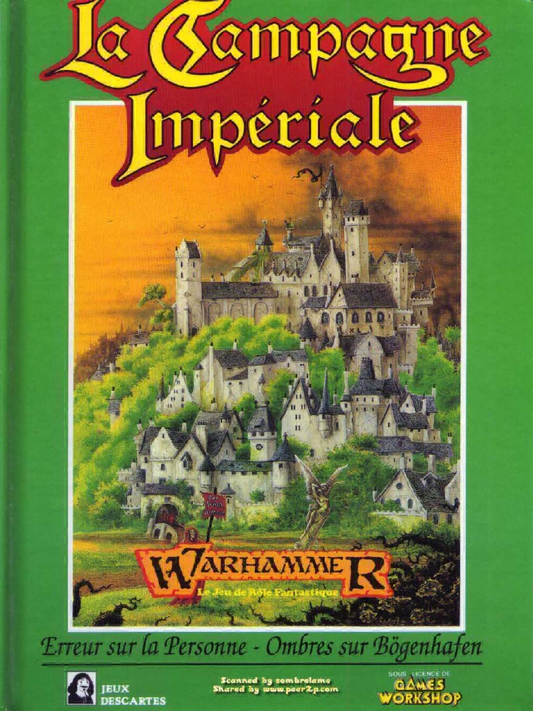 Warhammer 1 01 La Campagne Imperiale | PDF