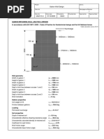 Gabion Design: 1) Calculation For Earth Pressure | PDF | Civil ...