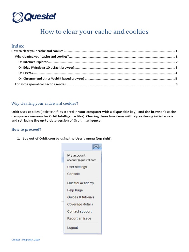 Clear Cache Cookies V2 | PDF | Http Cookie | Internet Explorer