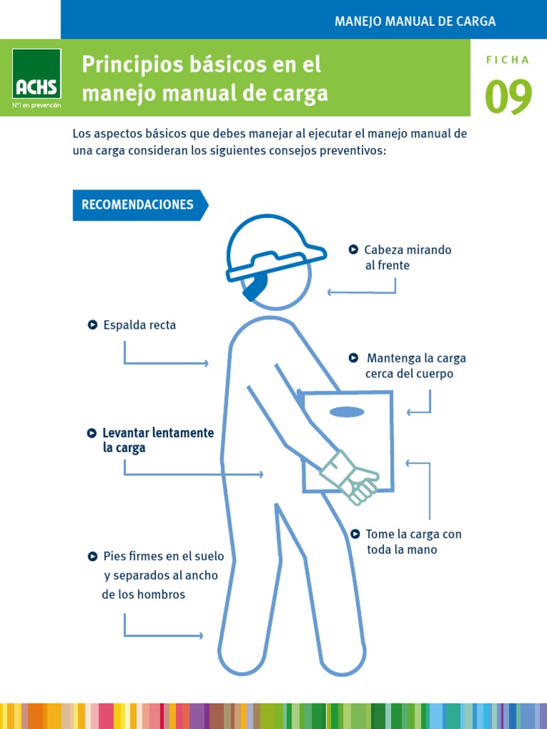 Principios Basicos en El Manejo Manual de Carga | PDF