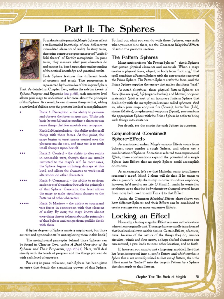 Mage Sphere | PDF | Perception | Matter