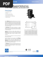 CCTV Lens Comparison Chart PDF | PDF | Camera Lens | Zoom Lens